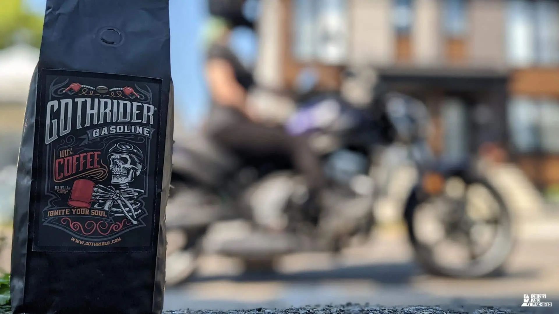 GothRider® Gasoline™: Un café pour les bikers!