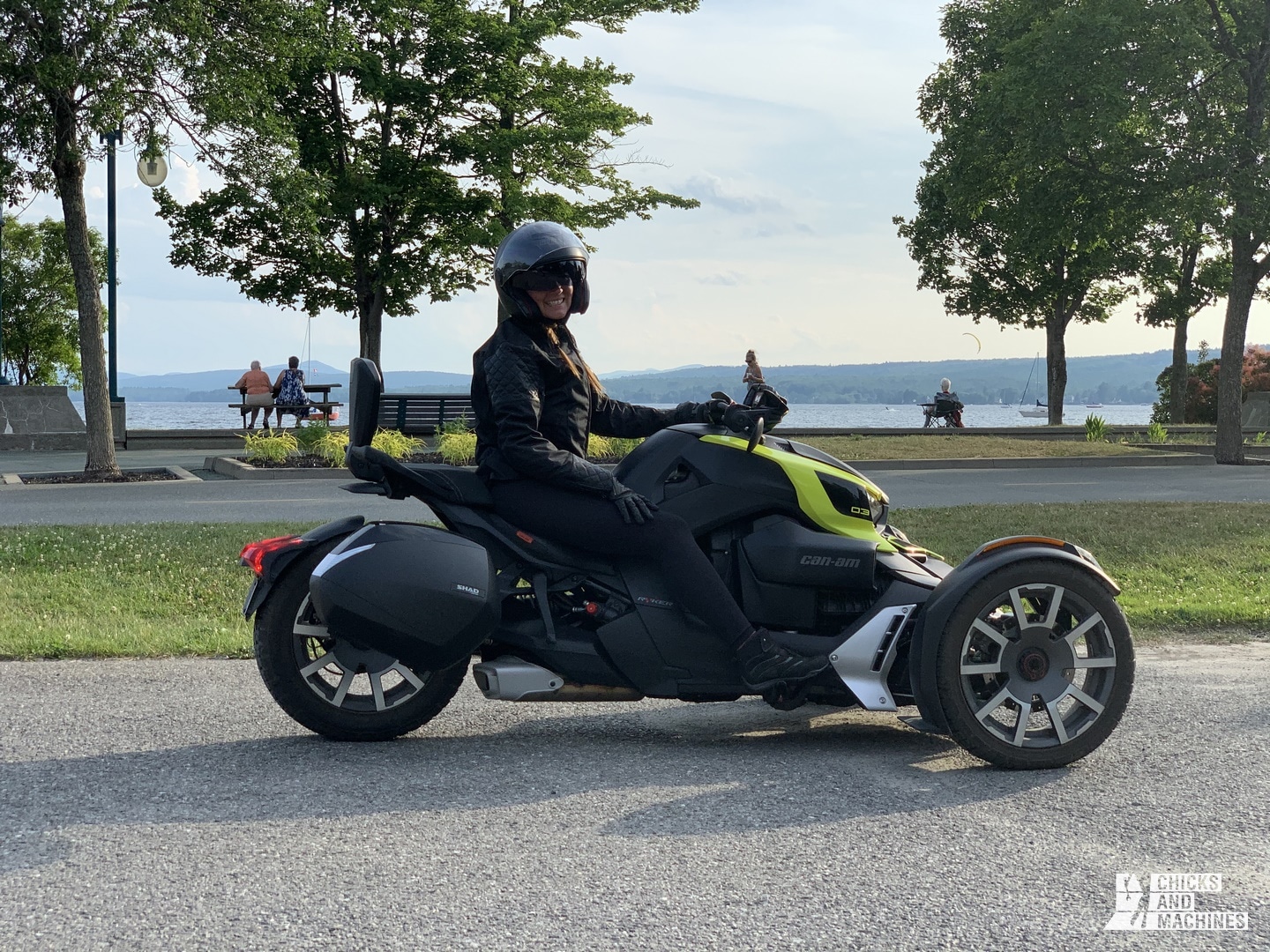 The Can-Am Ryker 900 tested by a Harley woman