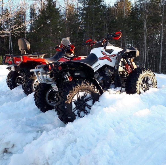 Winter: the perfect season for ATV or Side by Side
