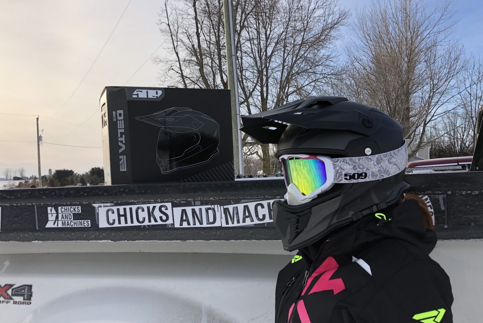 Tested: Delta R3 Ignite Helmet by 509/Chicks And Machines