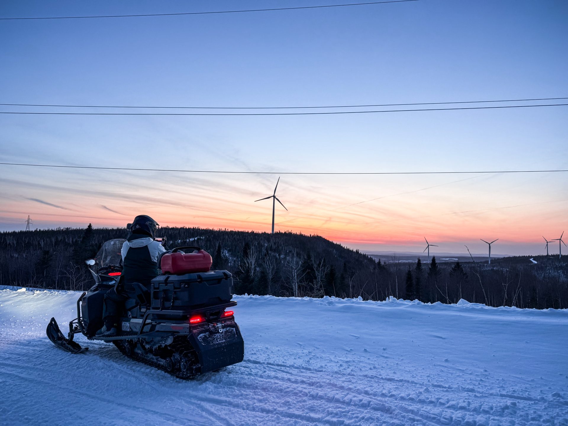 Gaspesie by snowmobile: a turnkey itinerary